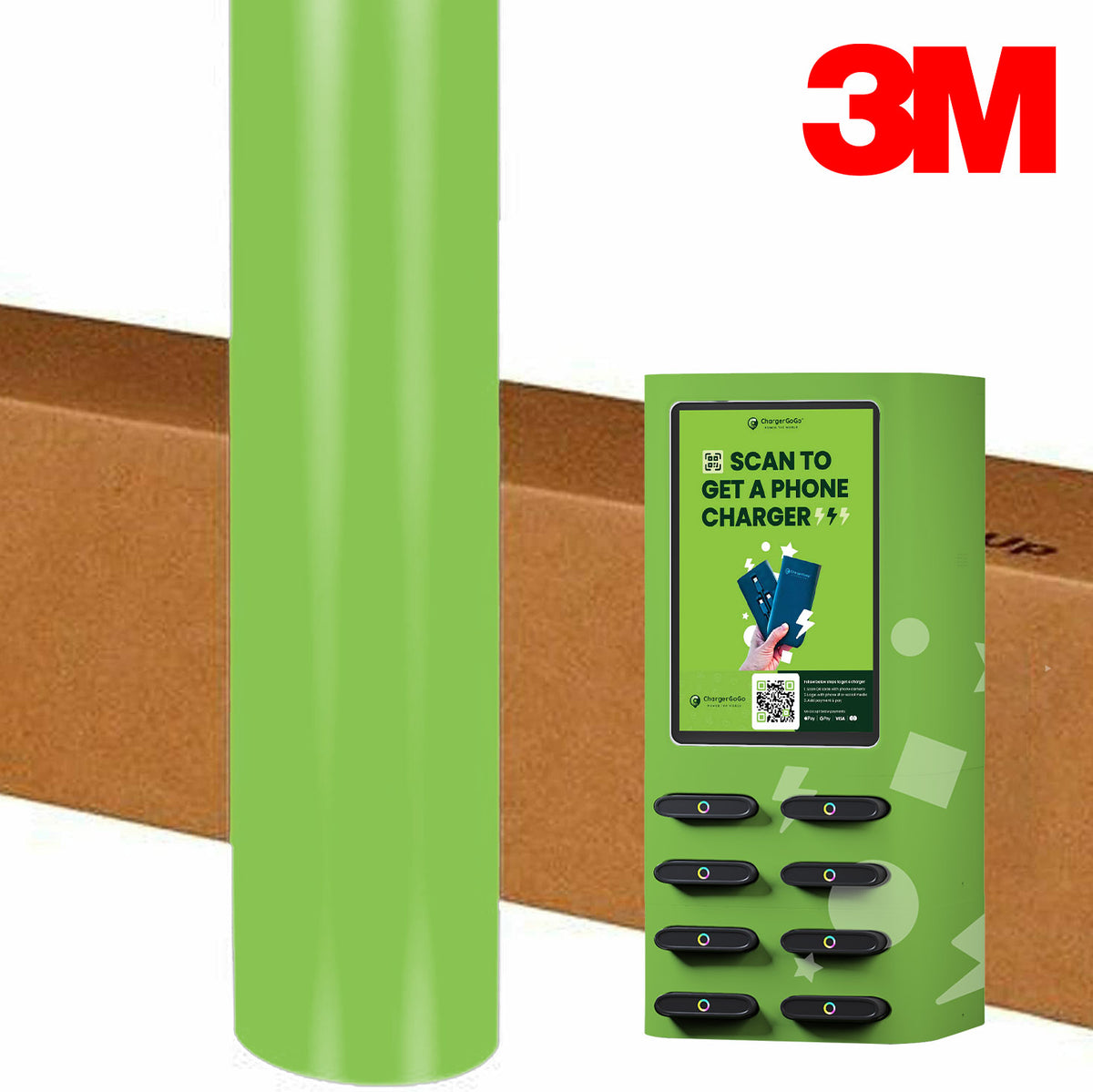 Customized Vinyl Wrap for C8 Pro – ChargerGoGo